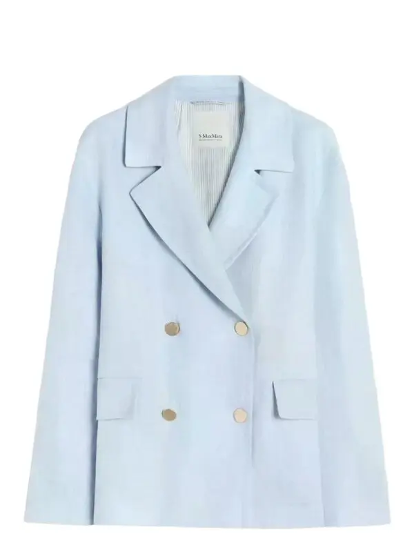 Max Mara Double-breasted Blazer - Blue