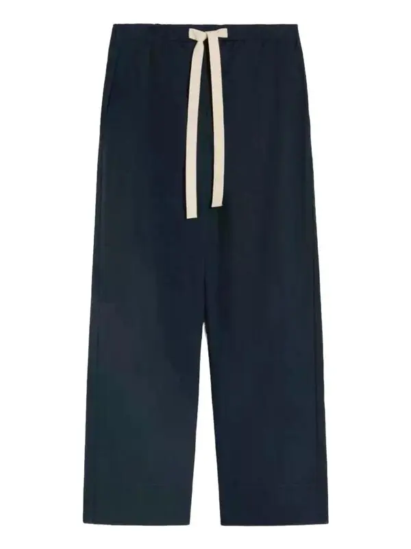 Max Mara Drawstring Trousers - Blue