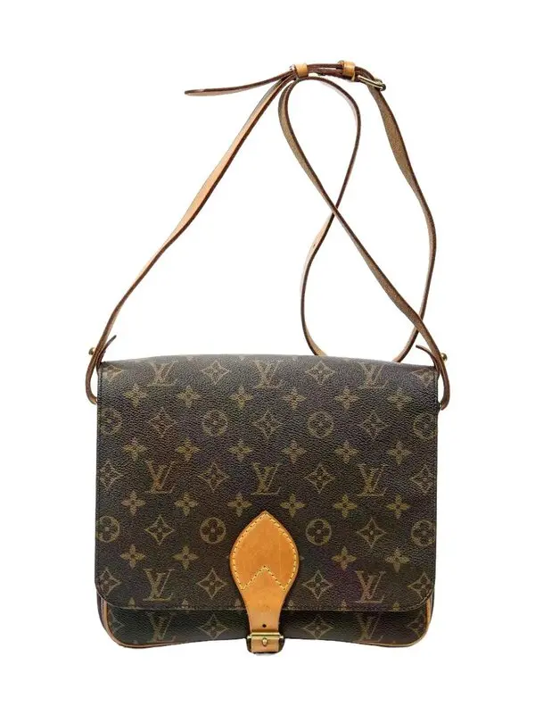 LOUIS VUITTON Cartouchière Mm Shoulder Bag - Brown