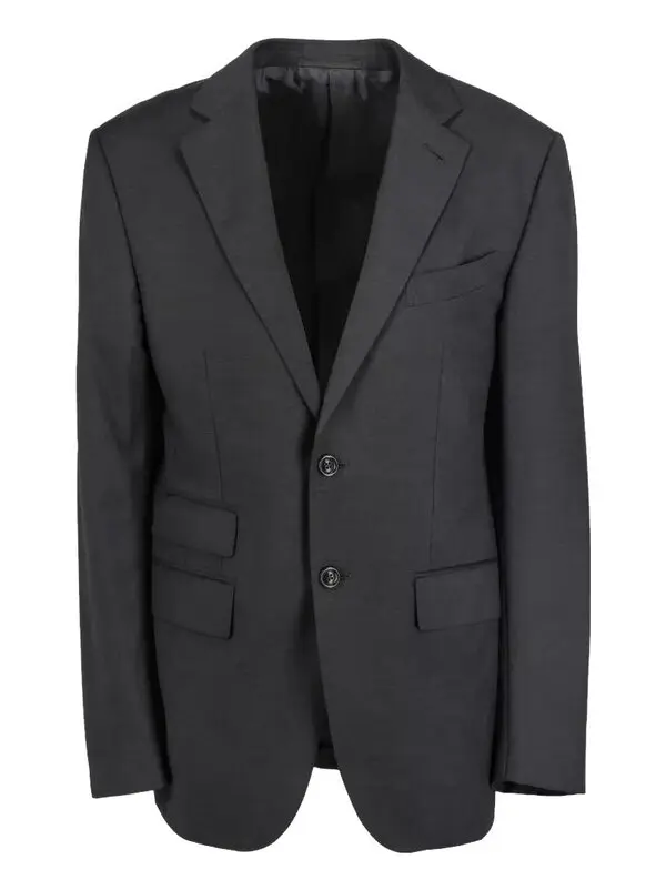 Ermenegildo Zegna Single-breasted Blazer - Black