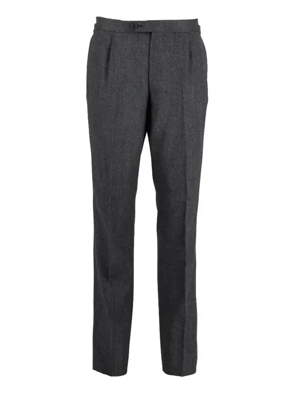 Ermenegildo Zegna Pleat-detail Trousers - Grey