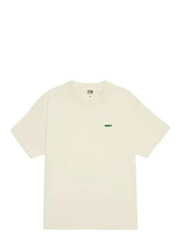 Obey Logo-print T-shirt - Neutrals