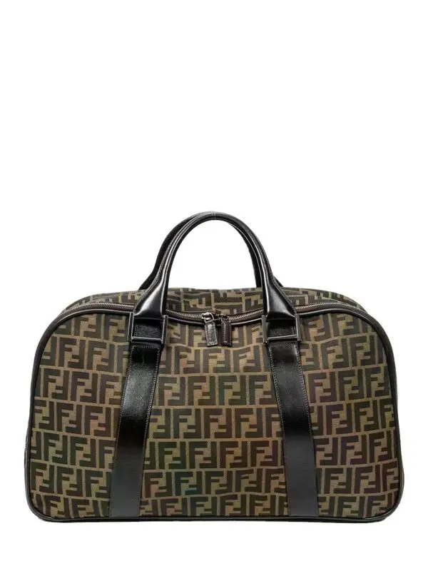 Fendi Ff-monogram Duffle Bag - Neutrals