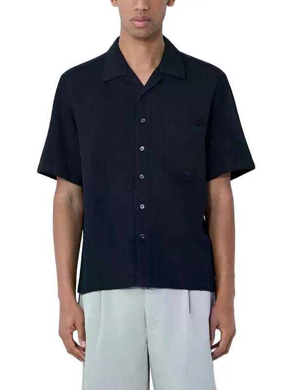 MOOS STUDIO Short-sleeve Shirt - Black
