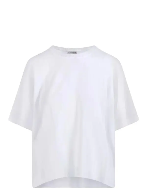 ROBERTO COLLINA Short-sleeve Crew-neck T-shirt - White