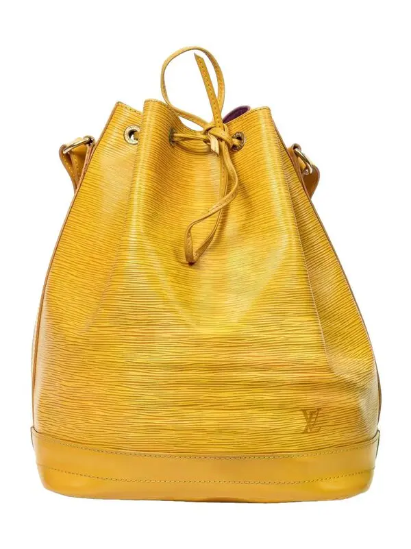 LOUIS VUITTON Gm Noé Bucket Bag - Yellow