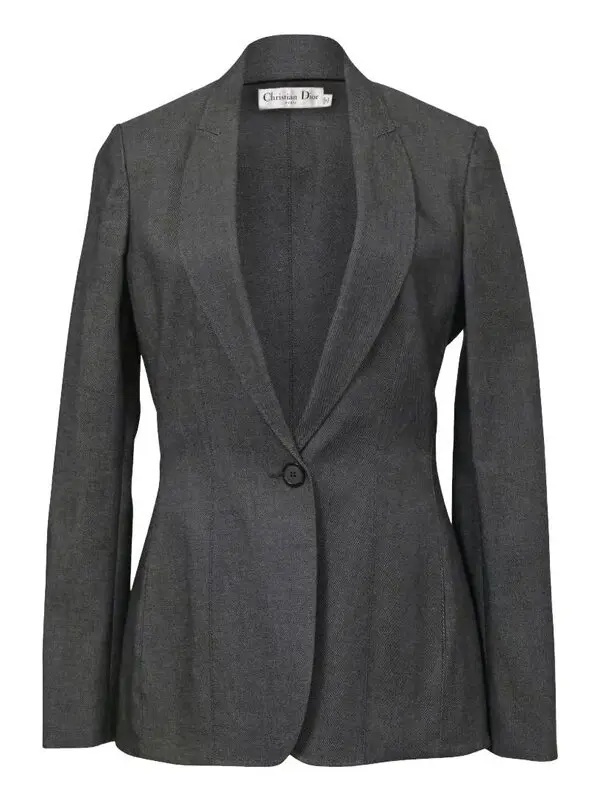 Dior Single-breasted Blazer - Grey