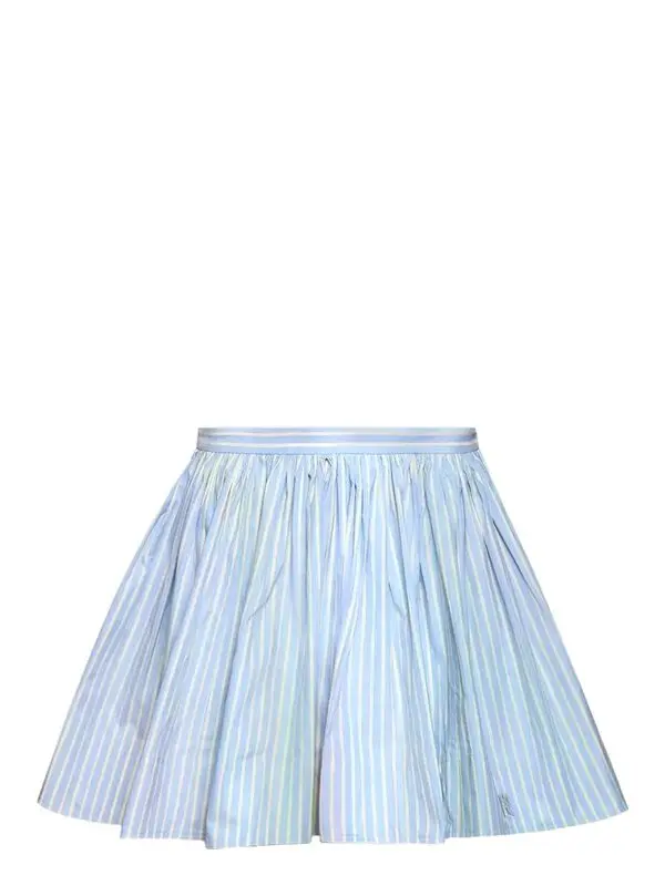Rabanne Striped Mini Skirt - Blue
