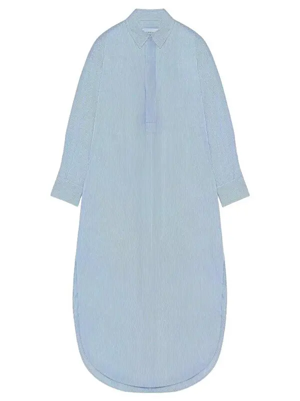ARMARIUM Striped Shirt Dress - Blue