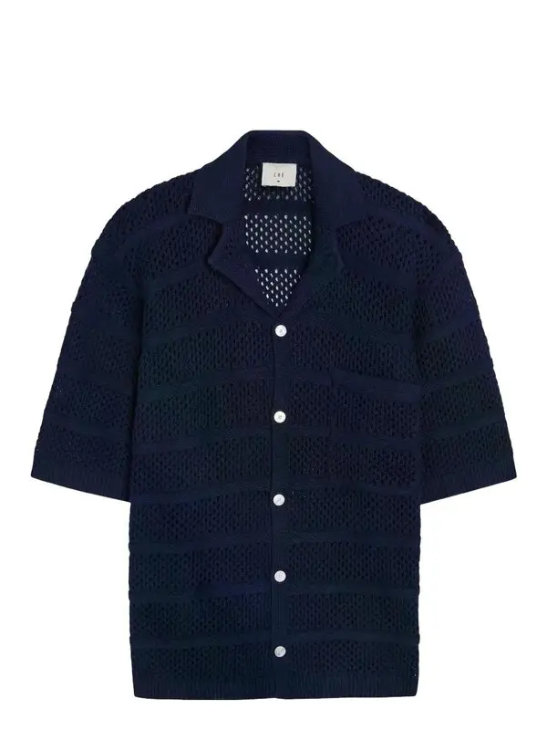 CHE Desiderio Knitted Shirt - Blue