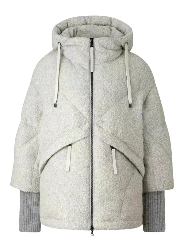 Bogner Sheryl Hooded Puffer Jacket - Grey