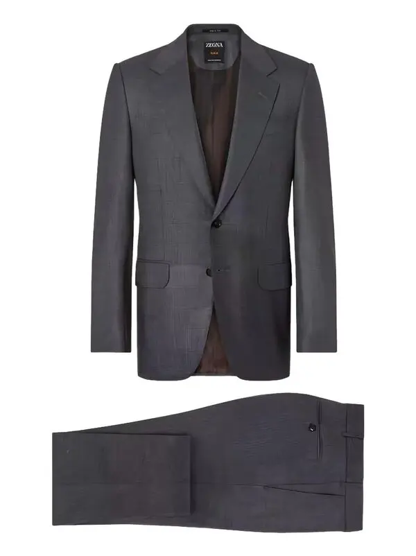 Zegna Centoventimila Wool Suit - Grey