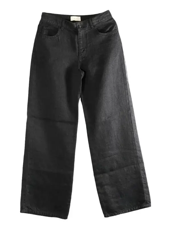 THE ROW Denim Five-pocket Jeans - Black