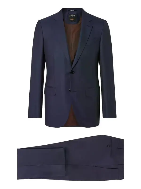 Zegna Oasi Cashmere Suit - Blue