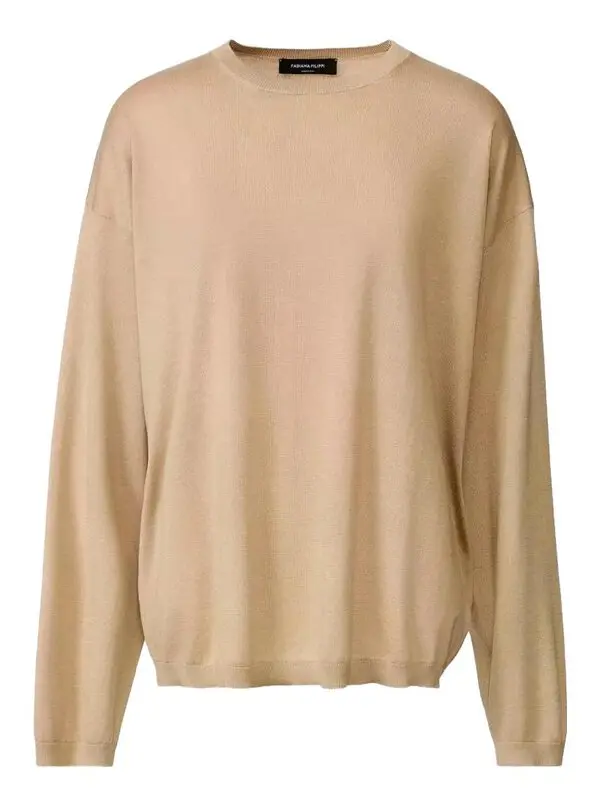 Fabiana Filippi Crew-neck Sweater - Neutrals