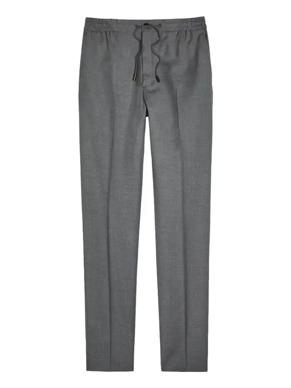 SLOWEAR Drawstring-waist Trousers - Grey
