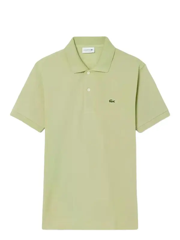 Lacoste Short-sleeve Logo-embroidered Polo Shirt - Green
