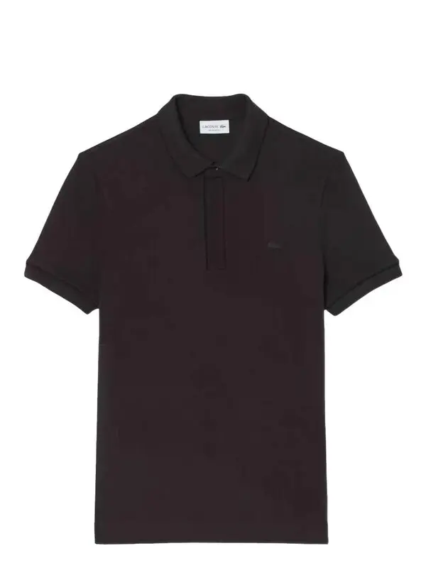 Lacoste Paris Short Sleeve Polo Shirt - Brown