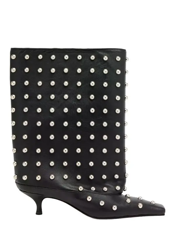A.W.A.K.E. Mode 50mm Dana Heeled Boots - Black
