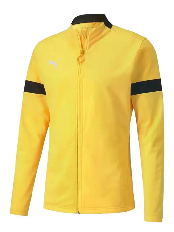 PUMA Zip Stripe T-shirt - Yellow