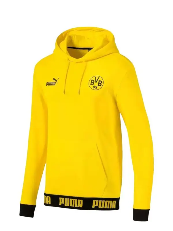 PUMA Bvb Ftblculture Hoodie - Yellow