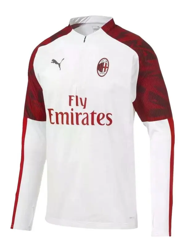 PUMA Ac Milan Logo-print T-shirt - White
