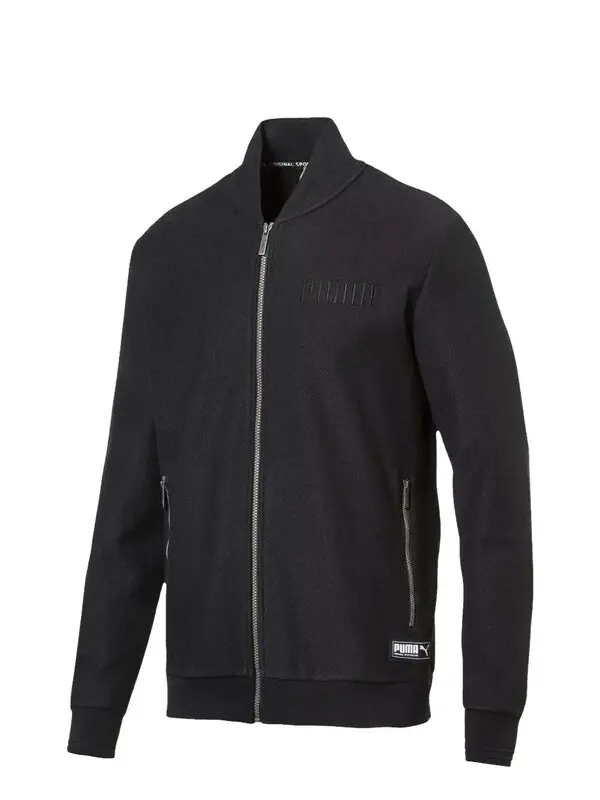 PUMA Zip-up Sweatshirt - Black
