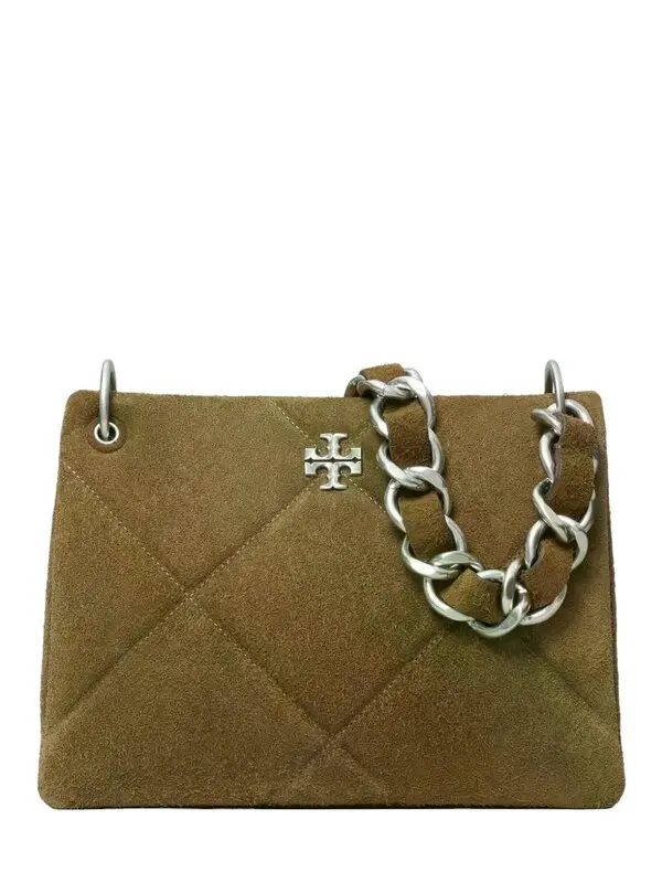 Tory Burch Kira Suede Small Shoulder Bag - Brown