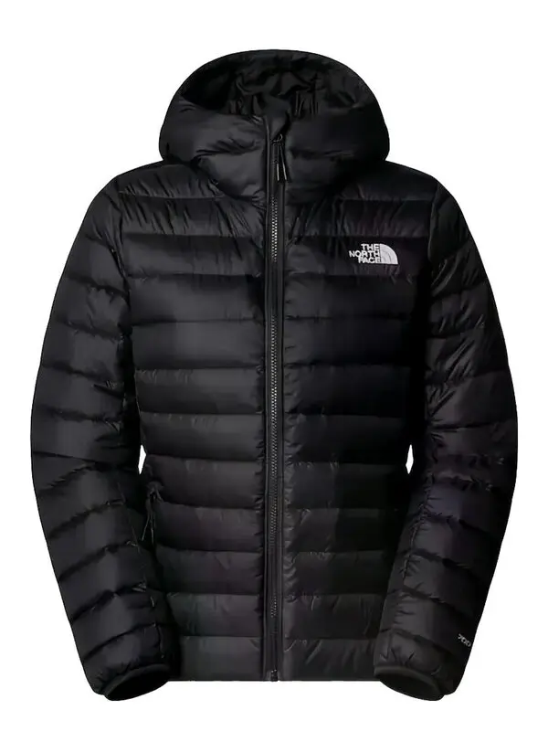 The North Face Quilted Hooded Jacket - Black