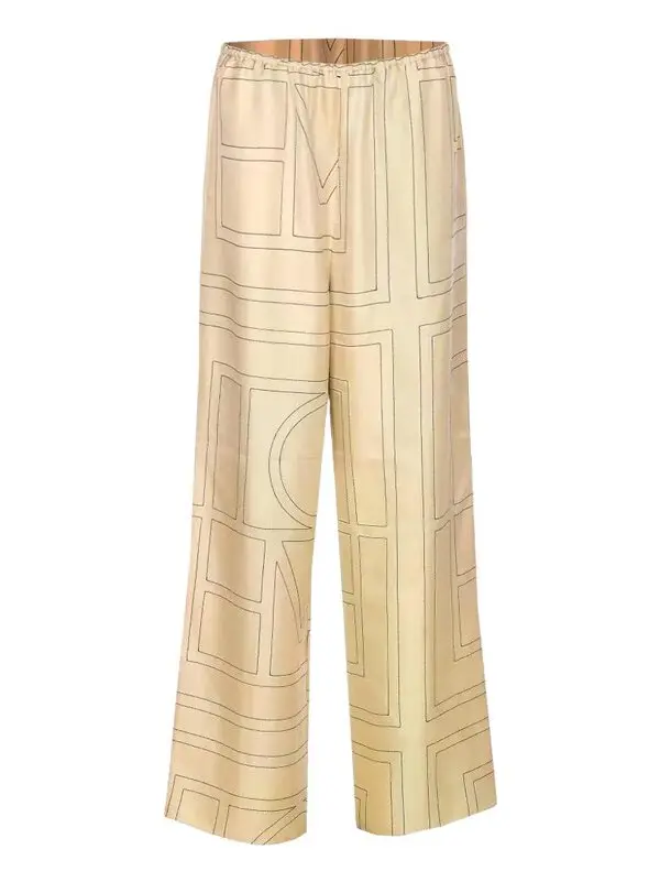 TOTEME Monogram Trousers - Neutrals