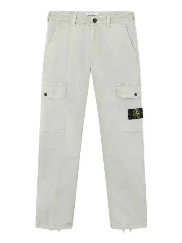 Stone Island Cargo Trousers - Grey
