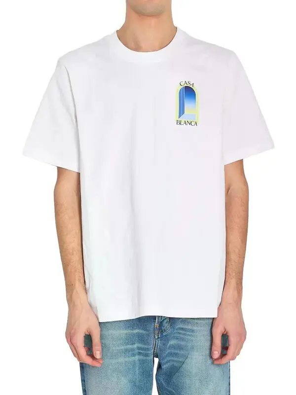 Casablanca Graphic-print T-shirt - White