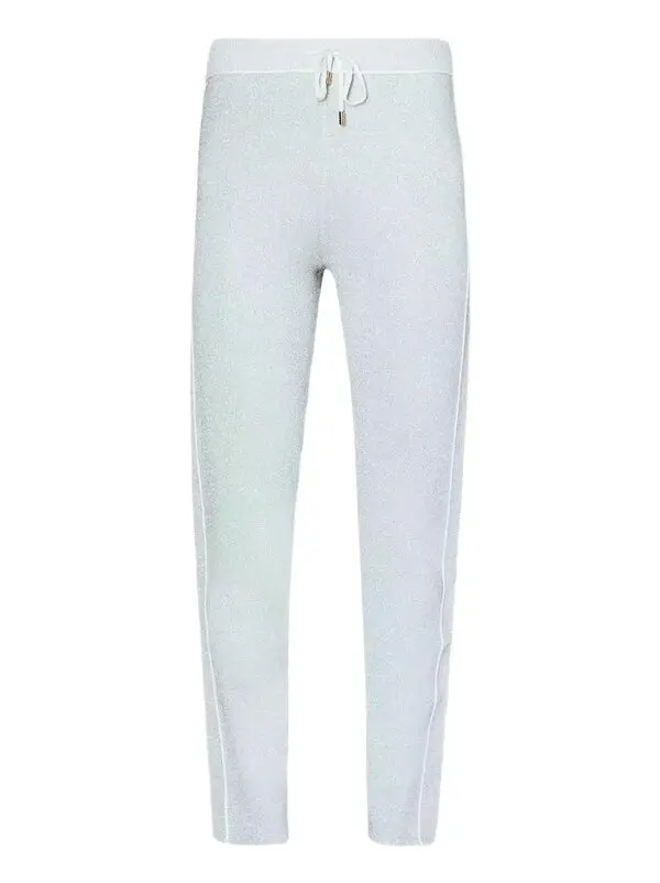 Liu Jo Side-stripe Track Pants - Silver