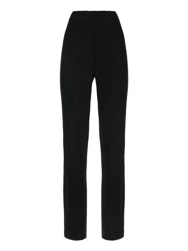 Alberta Ferretti High-waisted Trousers - Black