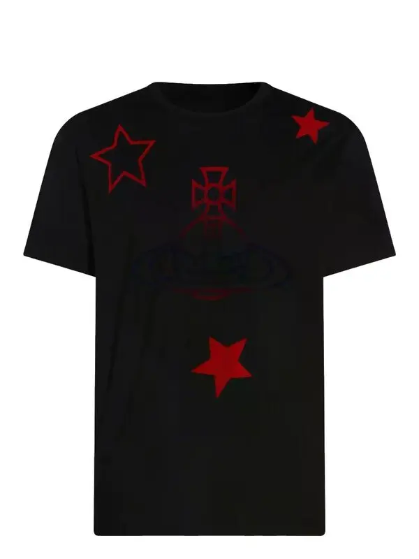 VIVIENNE WESTWOOD Paris Orb T-shirt - Black