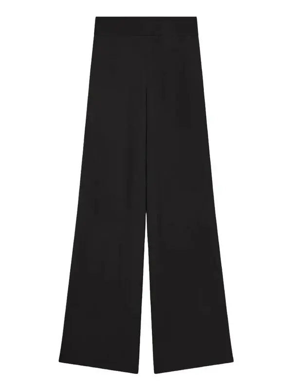 JOSEPH Wide Leg Trousers - Black