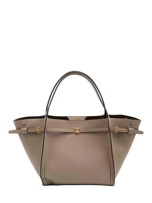 TOD'S Leather Tote Bag - Brown