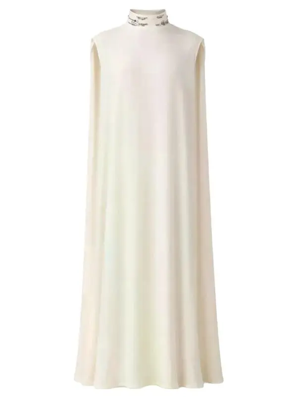 Fabiana Filippi Long Cappa Dress - Neutrals