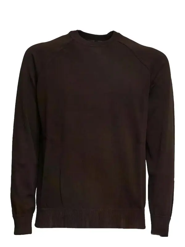 FILIPPO DE LAURENTIIS Raglan-sleeve Sweater - Brown