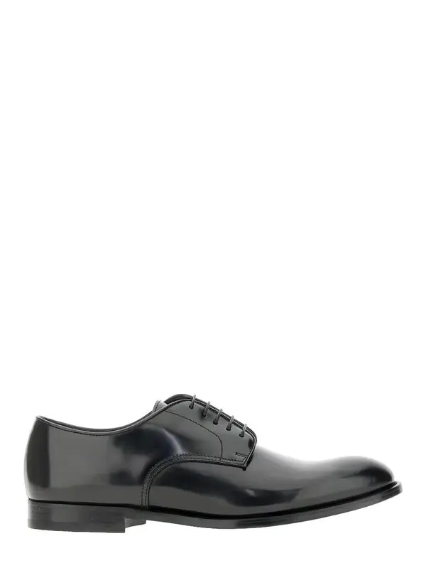 DOUCAL'S Lace-up Derby Shoes - Black