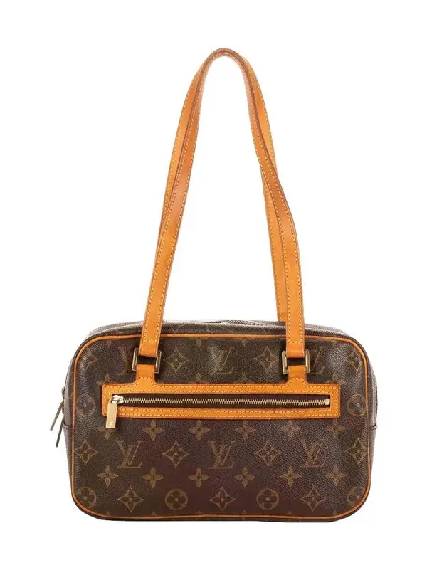 LOUIS VUITTON Cité Pm Monogram Tote - Brown