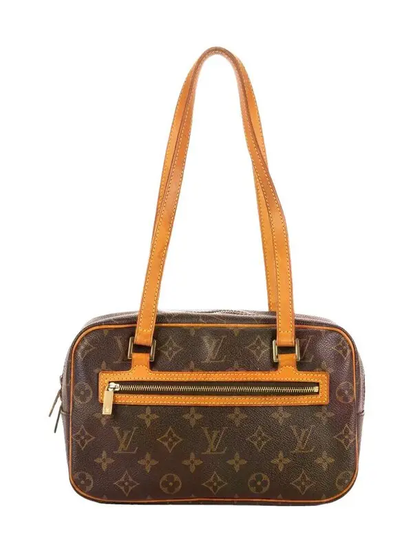 LOUIS VUITTON Cité Pm Monogram Tote - Brown