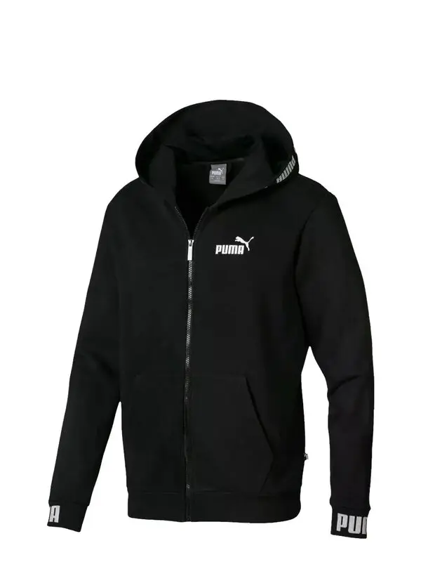 PUMA Logo-print Hoodie - Black