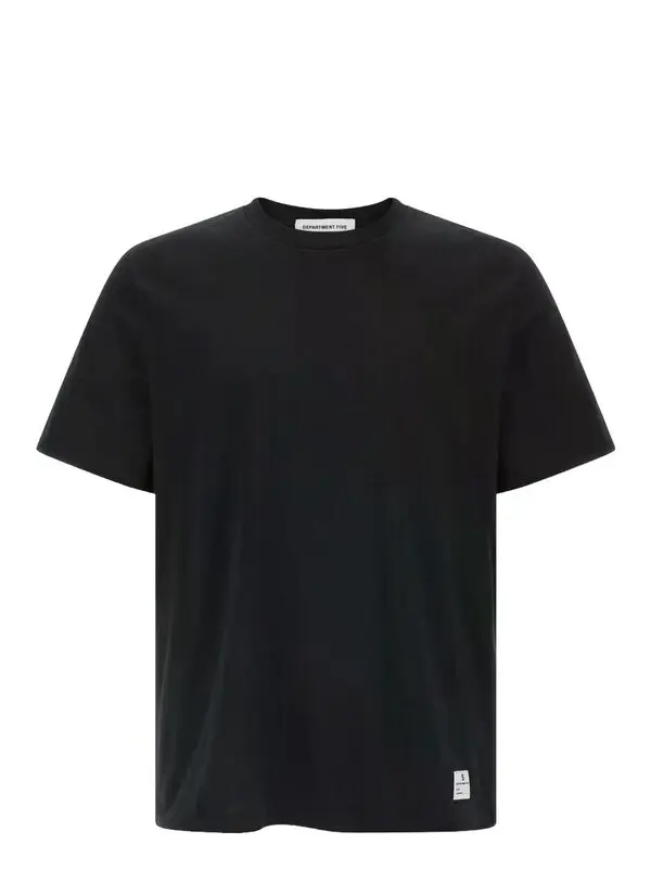 DEPARTMENT 5 Logo-patch T-shirt - Black