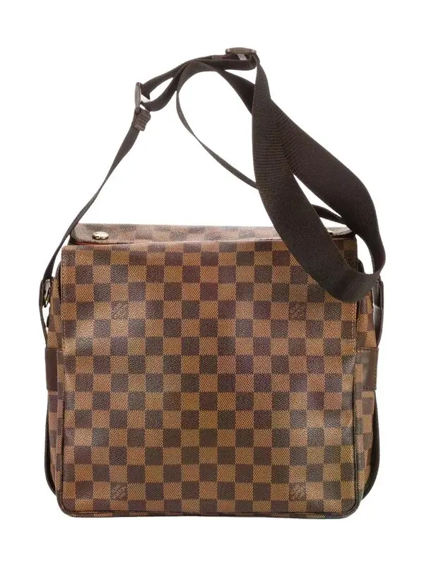 LOUIS VUITTON Naviglio Damier Cross Body Bag - Brown