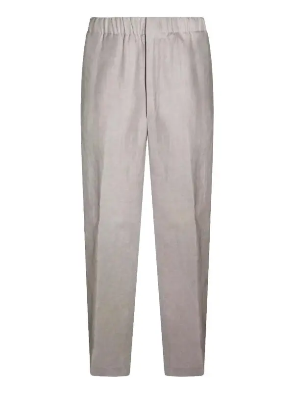 LARDINI Elasticated-waistband Trousers - Neutrals