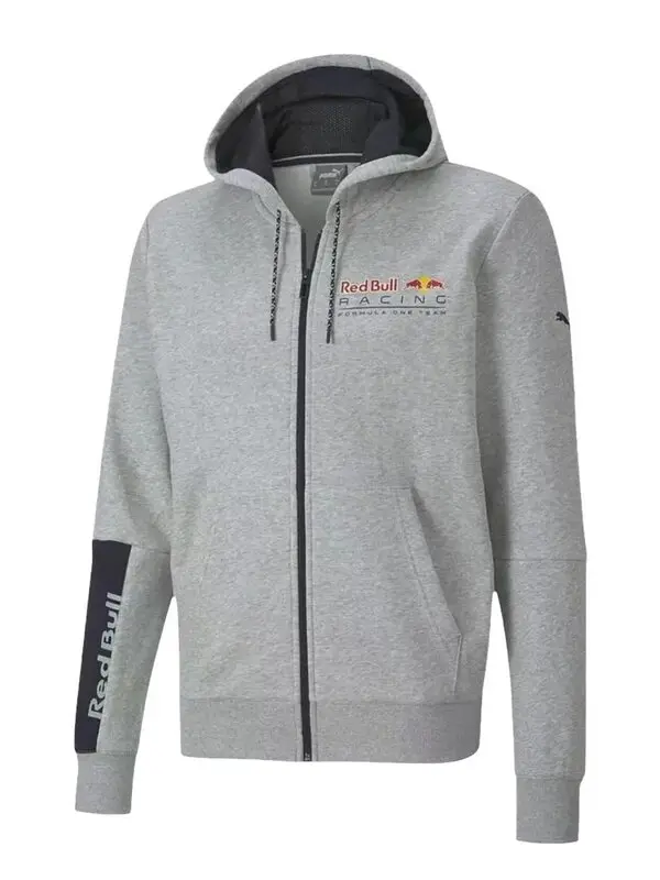 PUMA Red Bull Racing Logo Hoodie - Grey
