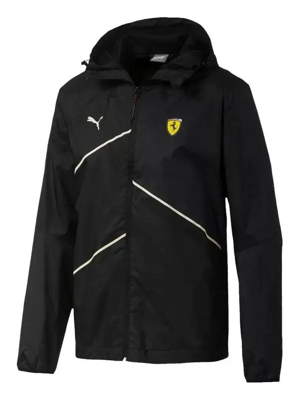 PUMA X Ferrari Logo-detail Jacket - Black