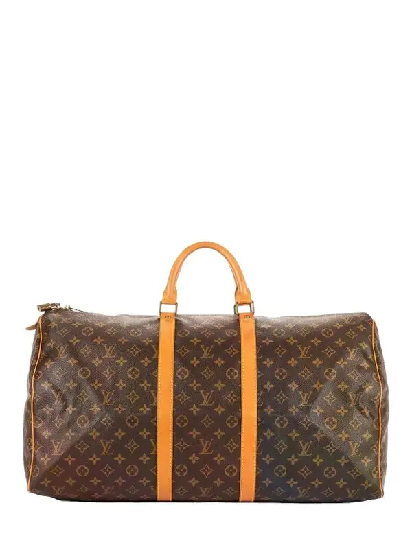 LOUIS VUITTON Keepall 55 Duffle Bag - Brown