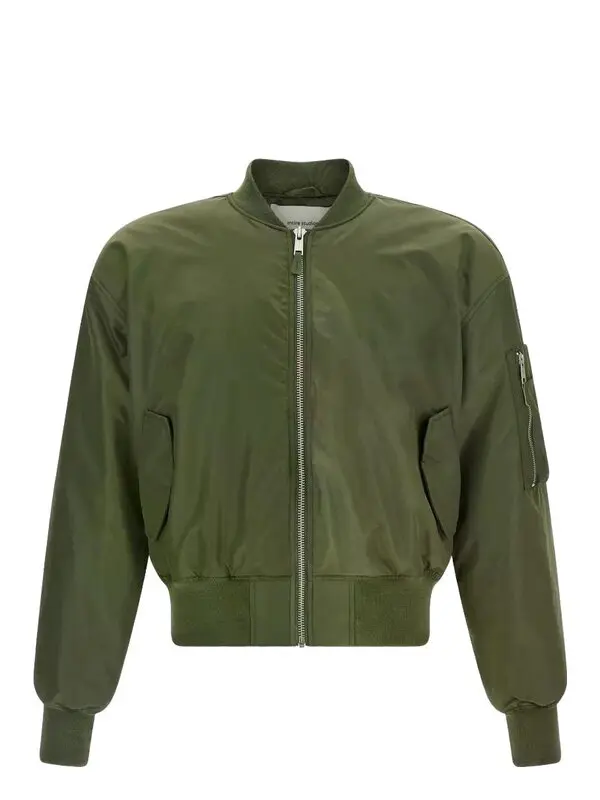 ENTIRE STUDIOS Zip-up Bomber Jacket - Green